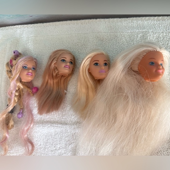 Mattel | Toys | Mattel Barbie And Totsy Blonde Hair Styling Heads ...